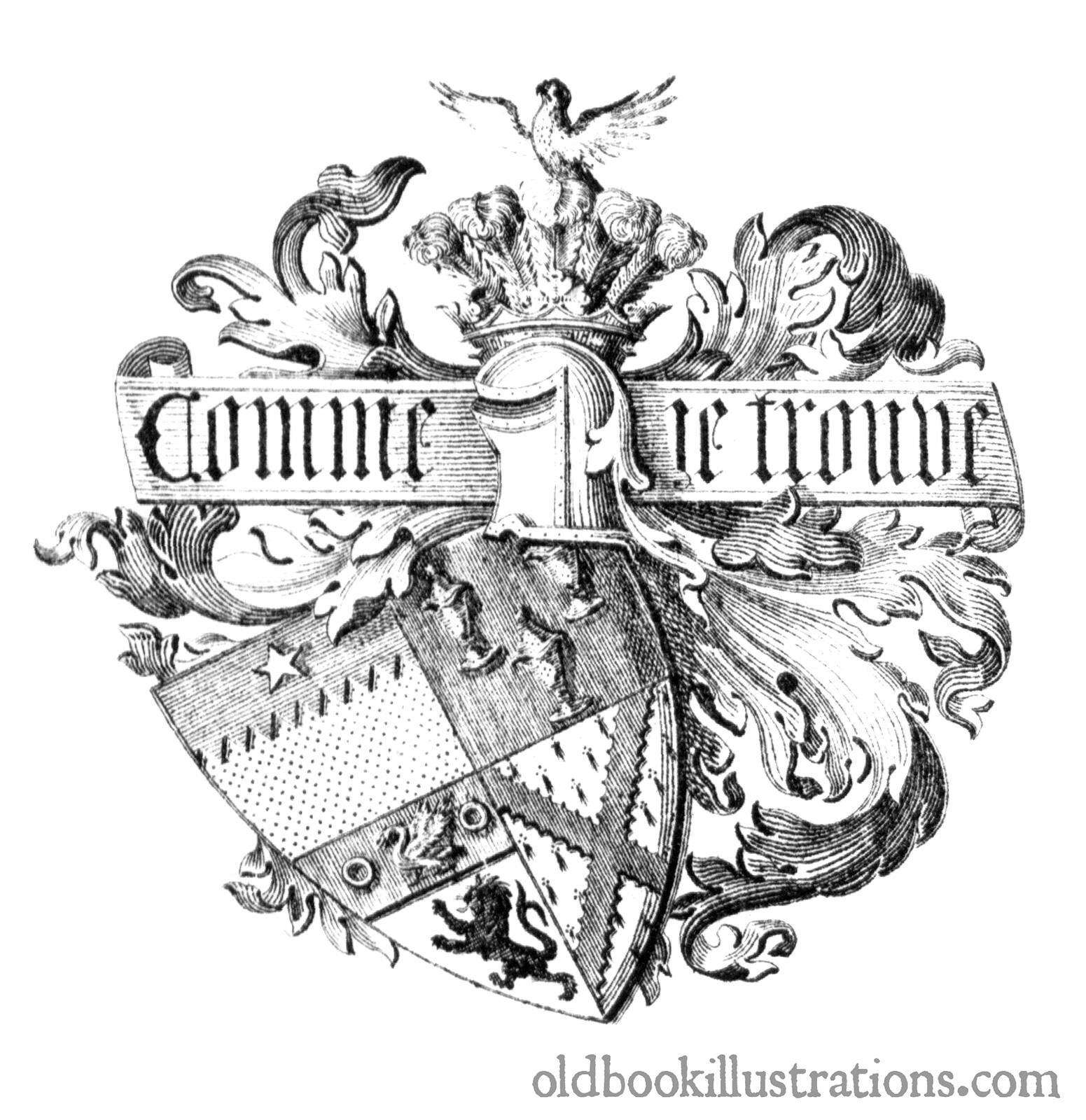 Bookplate – Old Book Illustrations