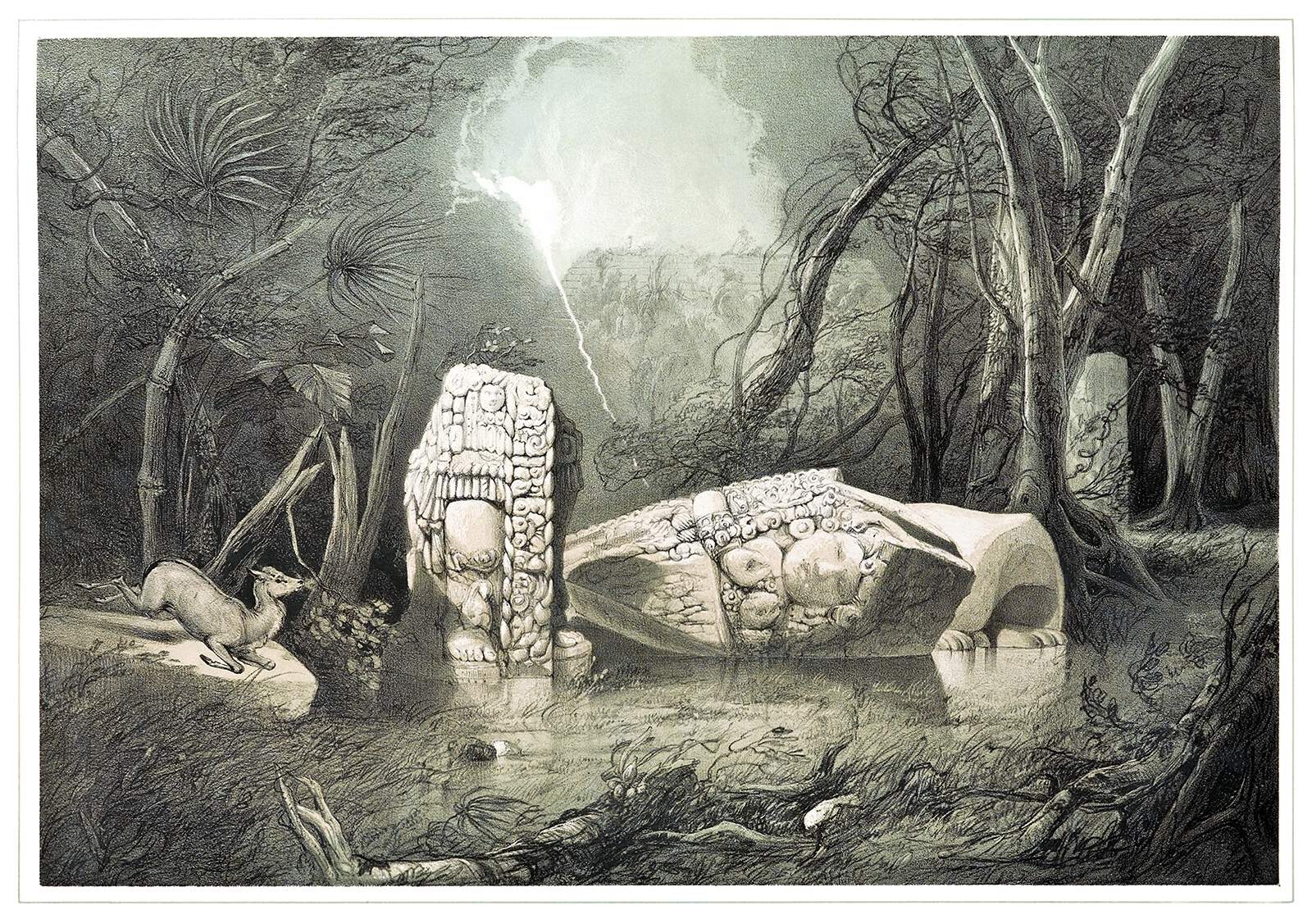 Broken Idol – Old Book Illustrations