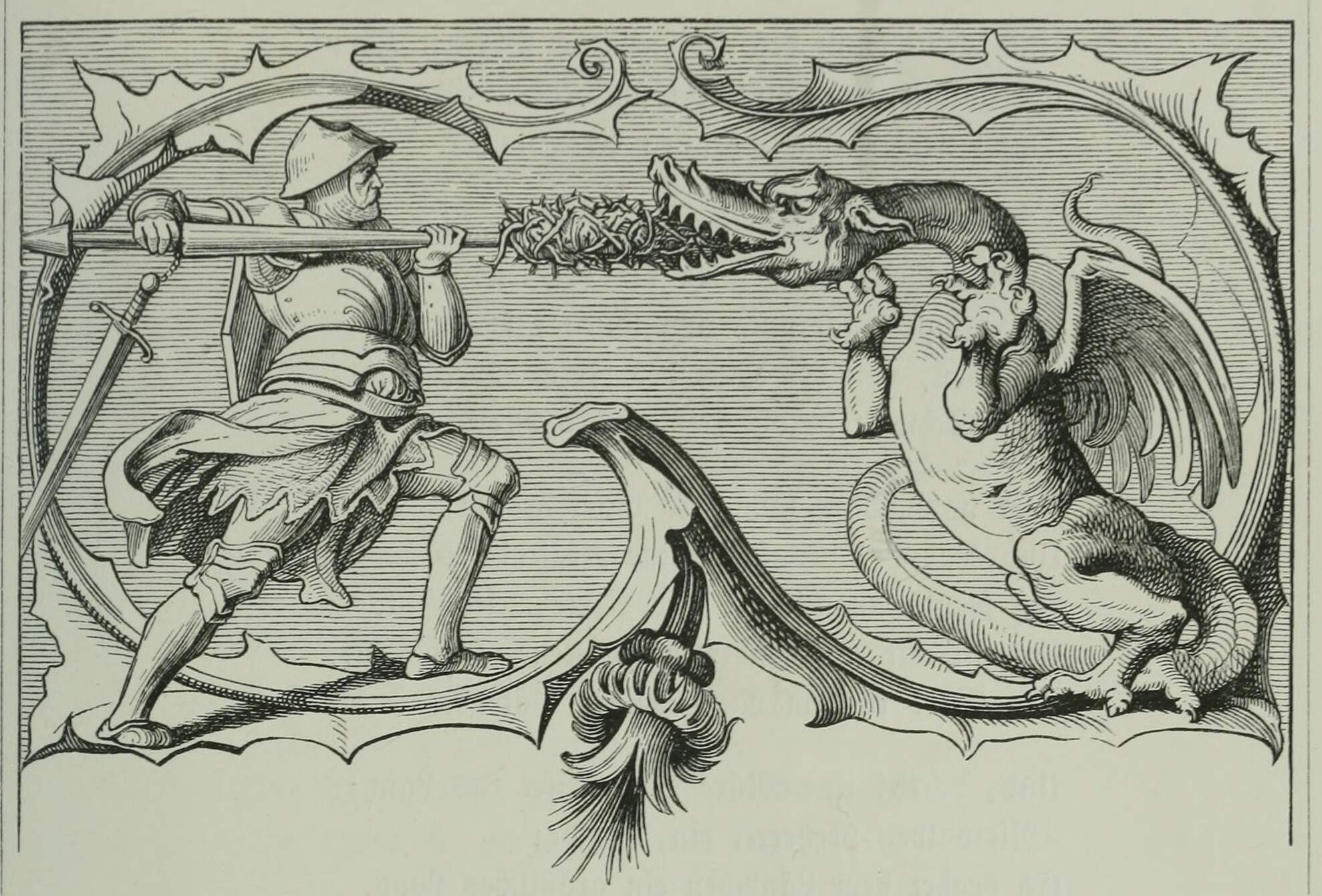 Struth von Winkelried – Old Book Illustrations