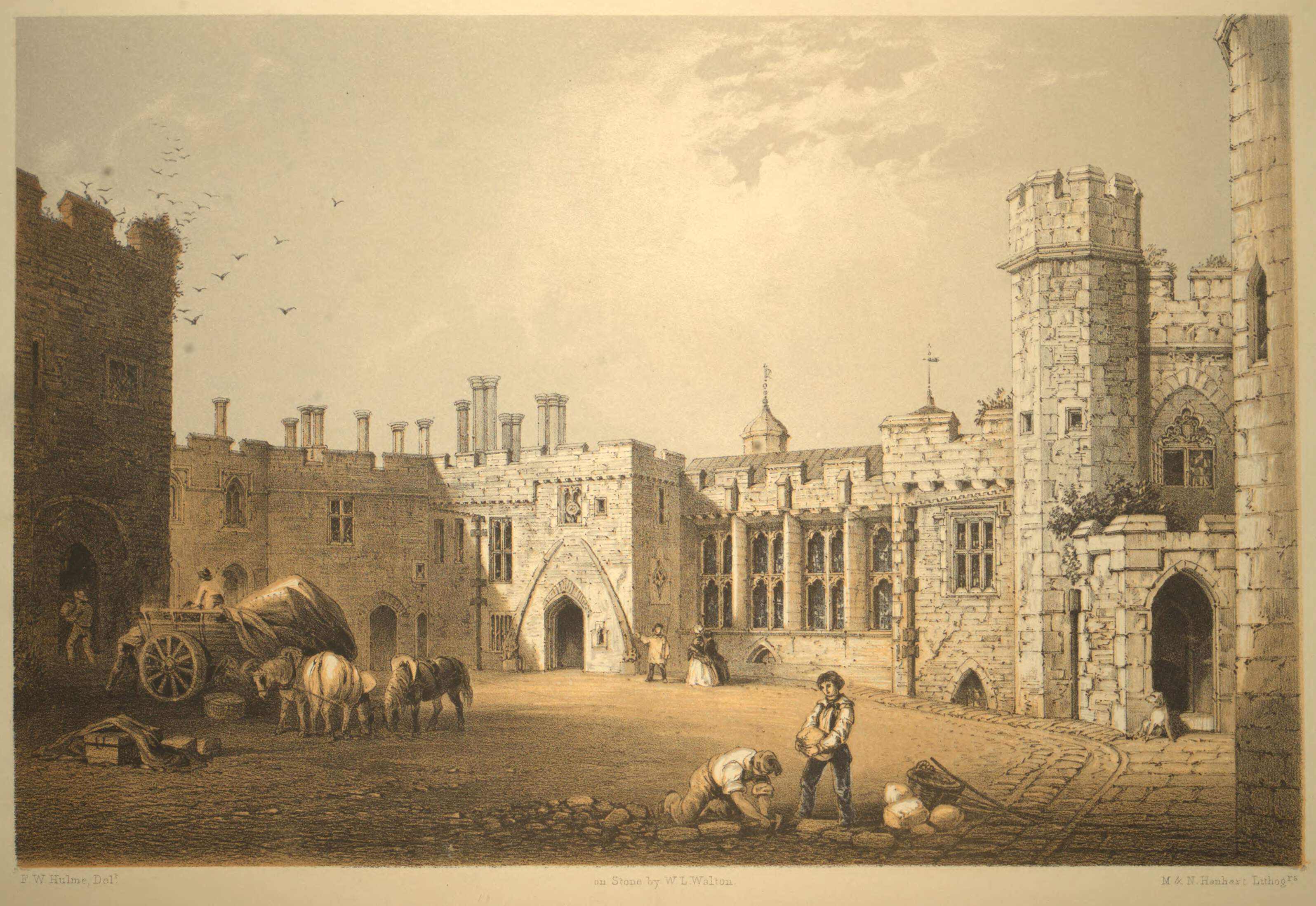 Berkeley Castle – Old Book Illustrations