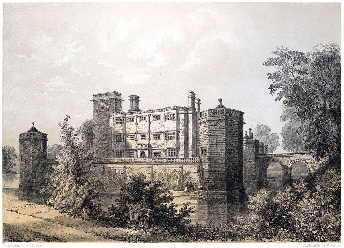 Caverswall Castle – Old Book Illustrations