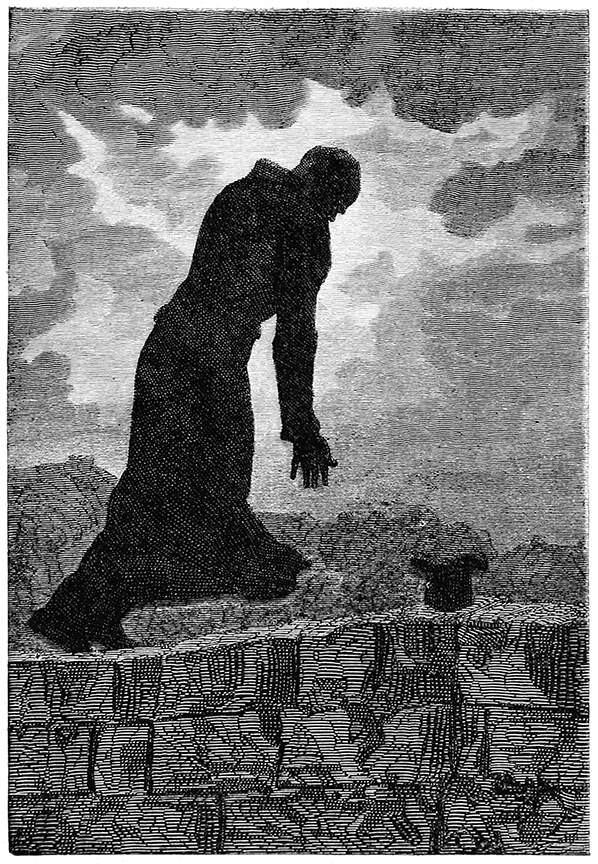 Tall Black Figure – Old Book Illustrations