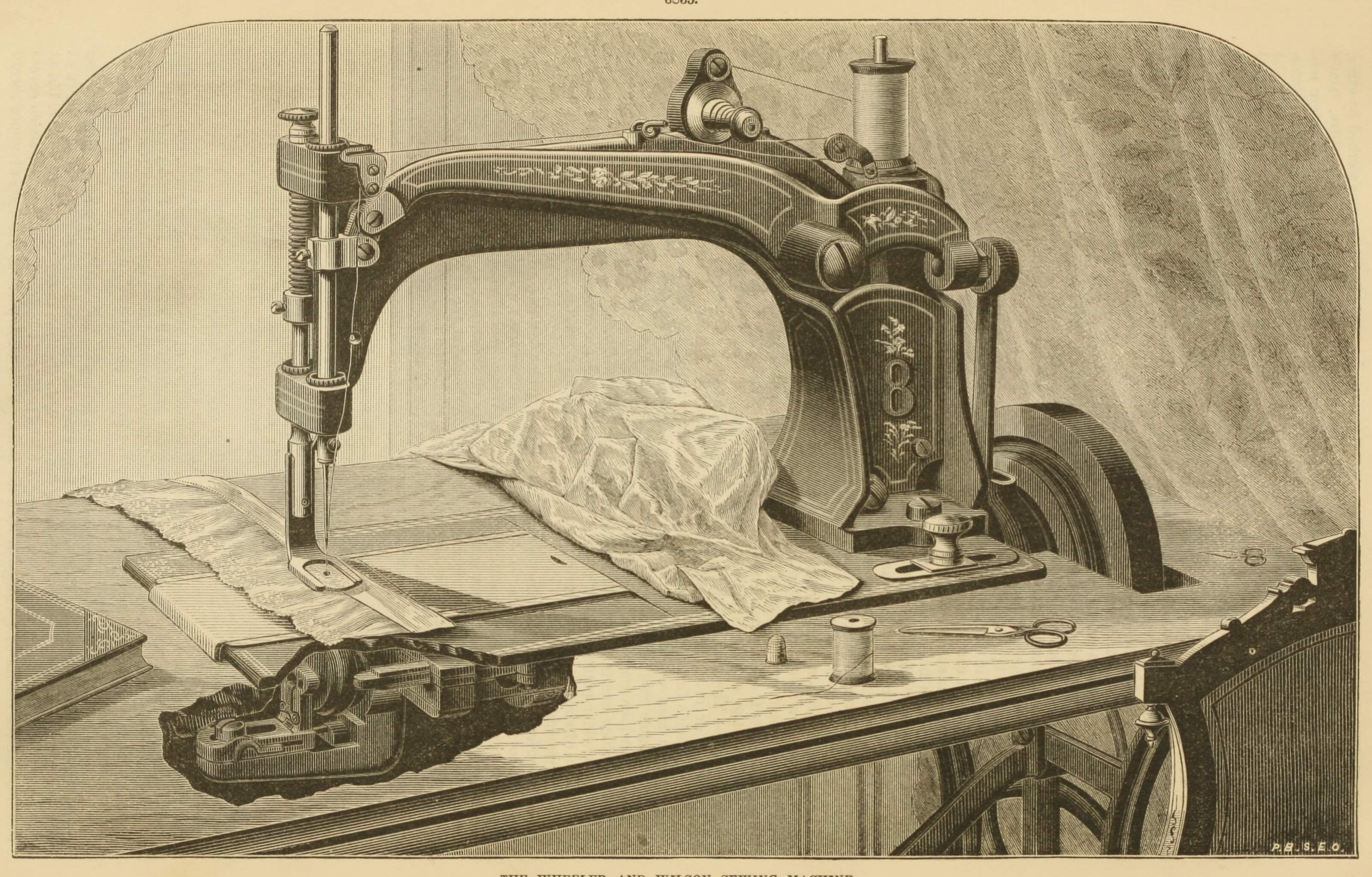 Wheeler And Wilson Sewing Machine Decals at Dorothy Olin blog