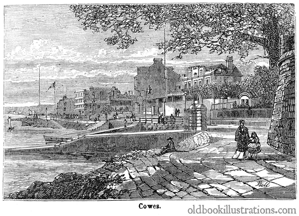Cowes – Old Book Illustrations