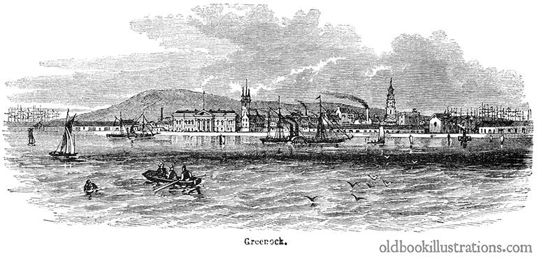 Greenock – Old Book Illustrations