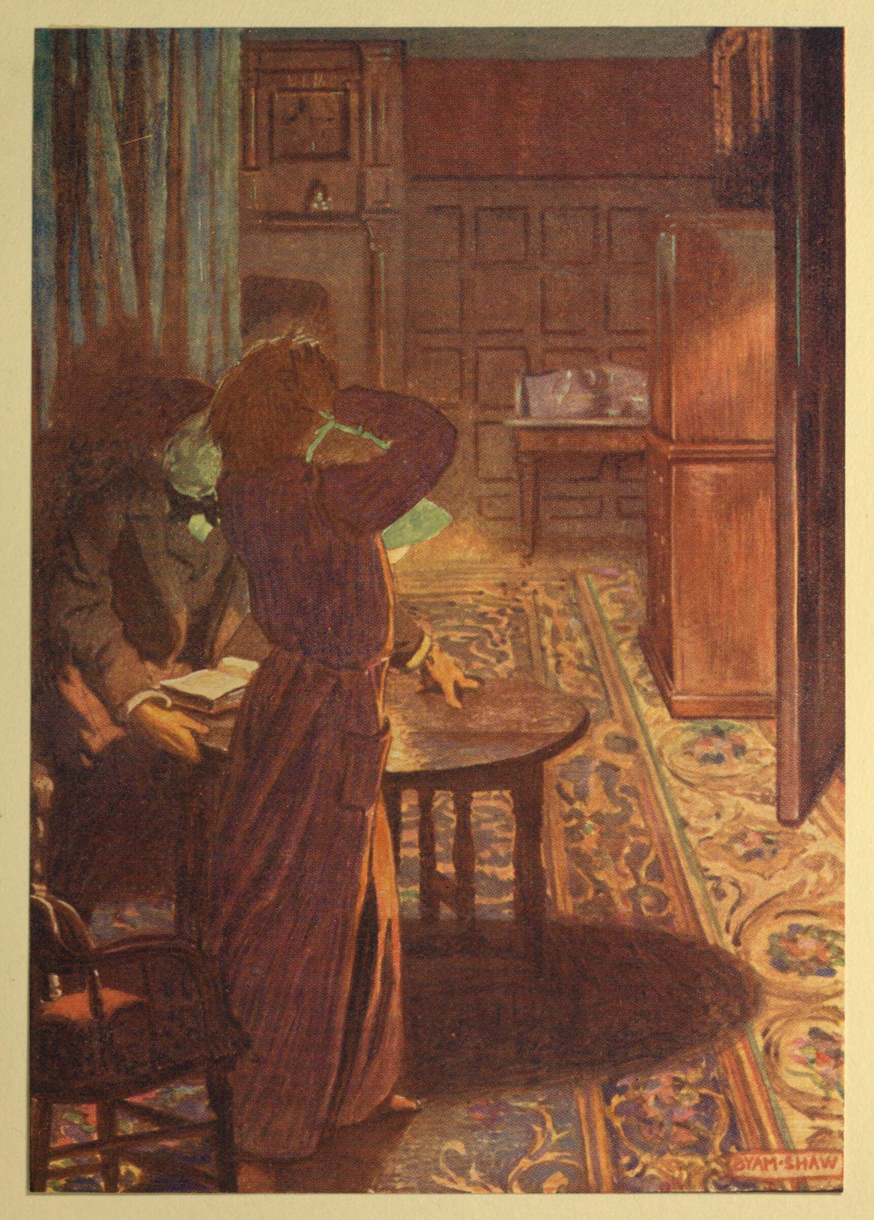 The fall of the house of Usher – Old Book Illustrations