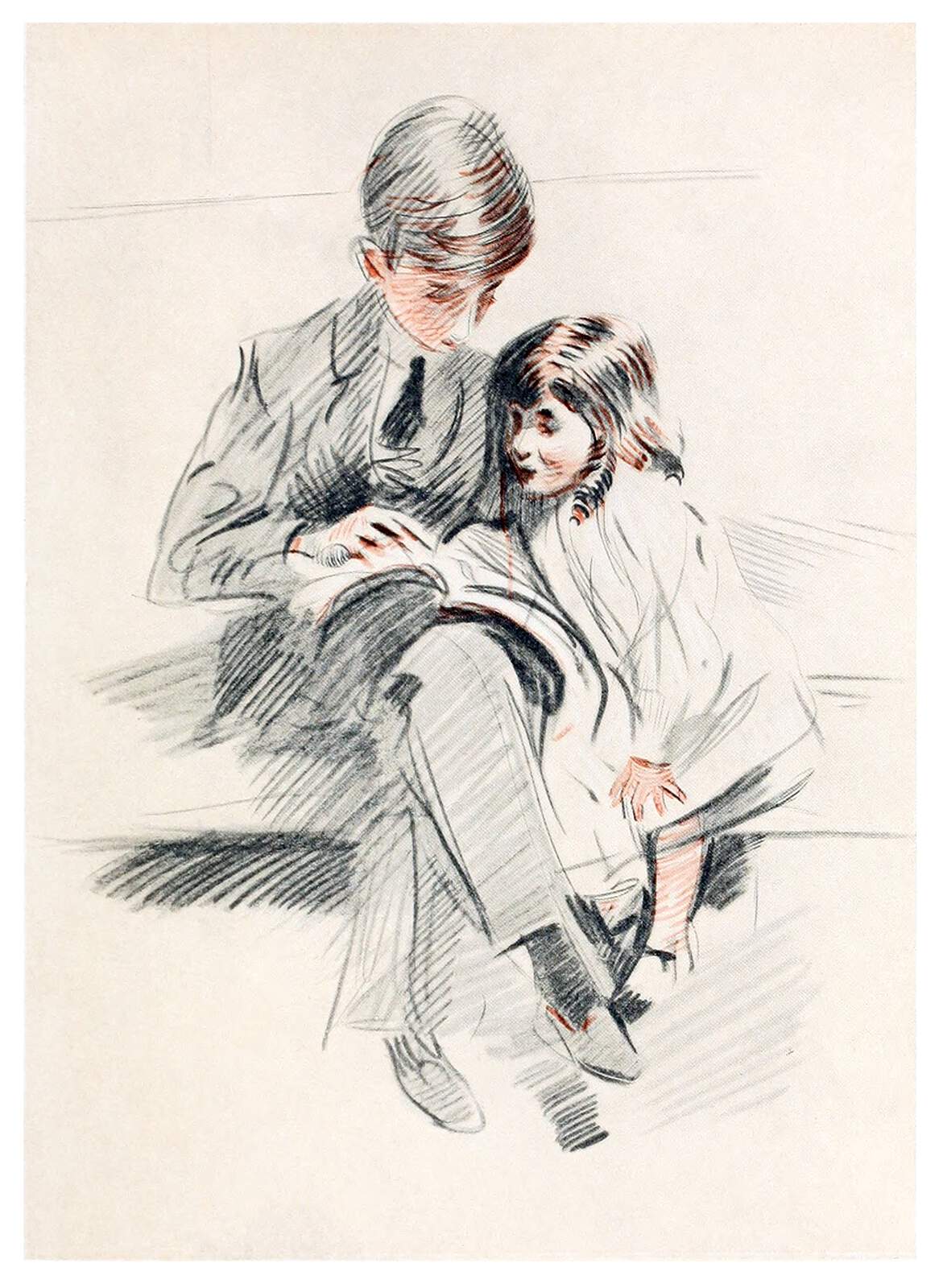 The Older Brother – Old Book Illustrations