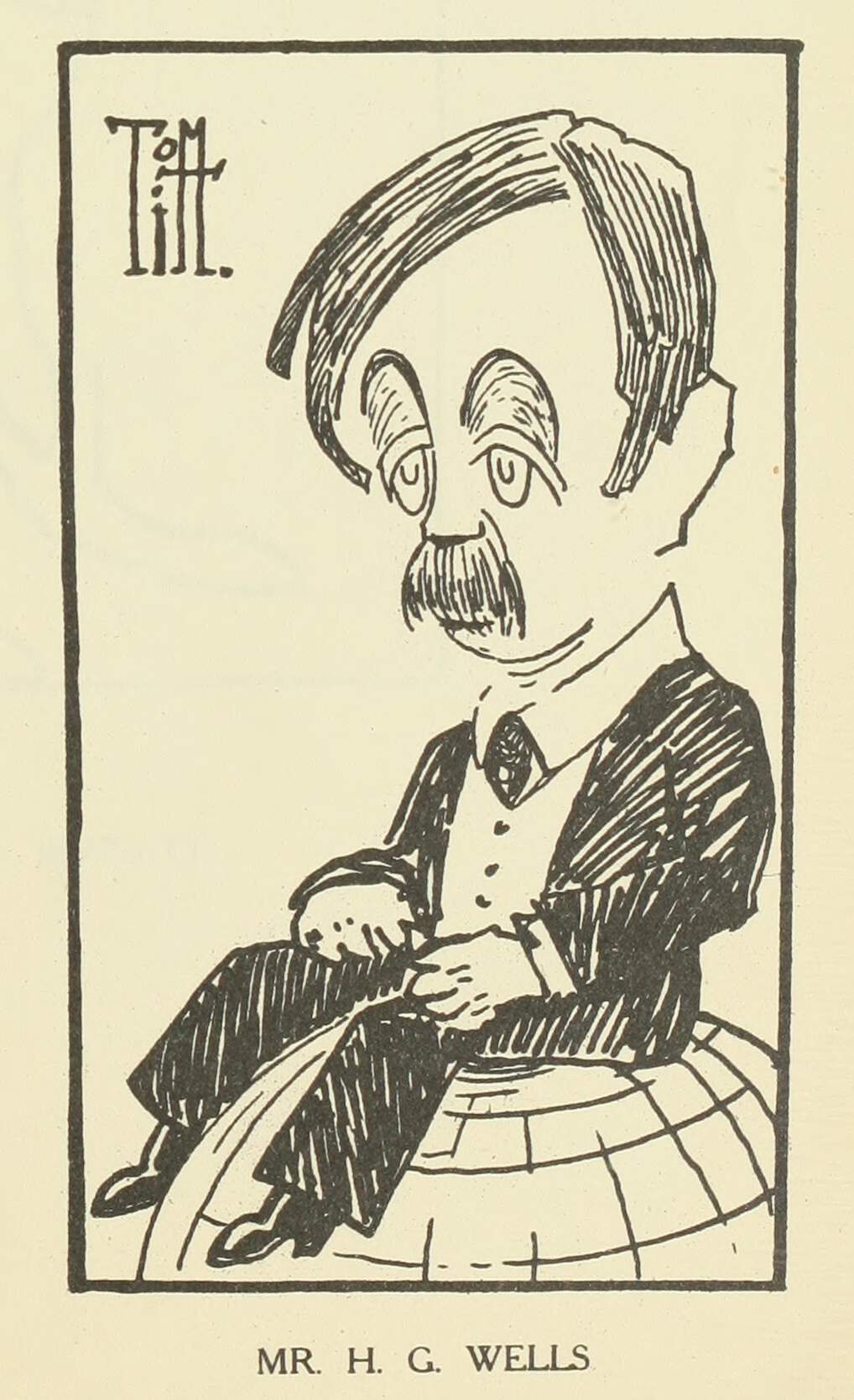 H. G. Wells – Old Book Illustrations