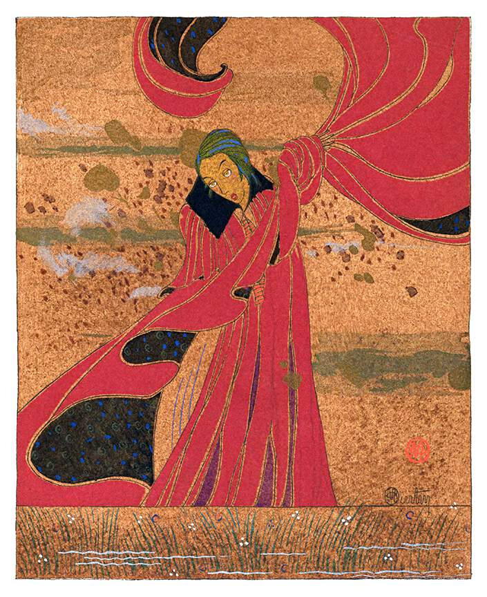 Danaë – Old Book Illustrations