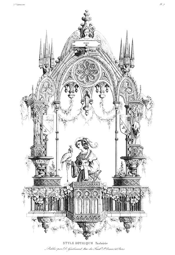 Gothic Style – Old Book Illustrations