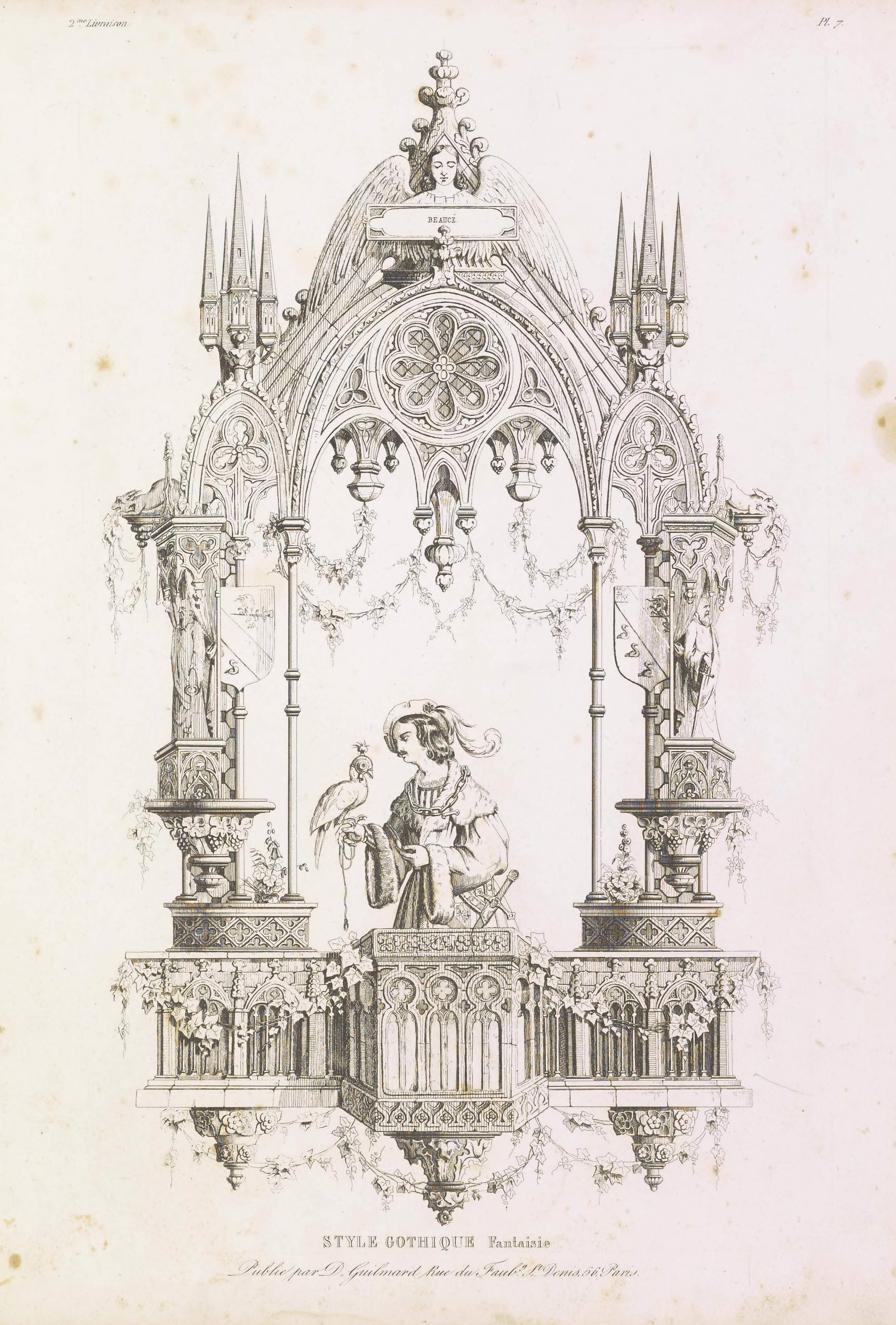 Gothic Style – Old Book Illustrations