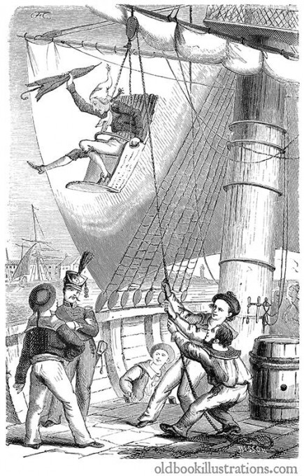 Heave-ho – Old Book Illustrations
